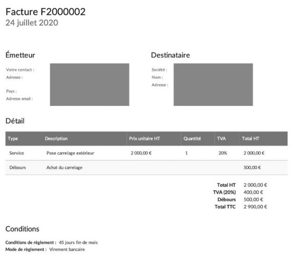 Débours et remboursements de frais : comment ça marche