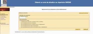 Comment obtenir un numéro de SIRET ou SIREN