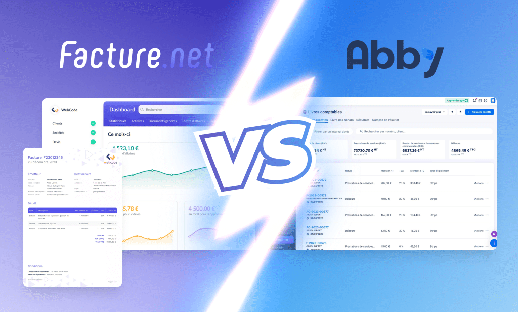 Facture.net VS Abby - Facture.net Facture.net VS Abby - Facture.net